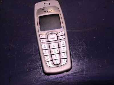 Nokia 6010 Mobile Phone Silver 2G Dualband Cellular Phone | eBay