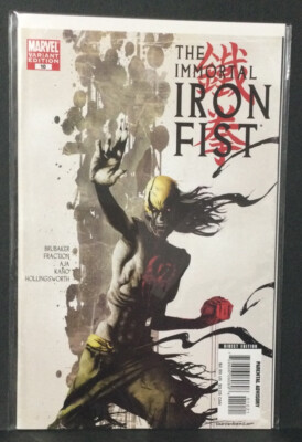 Immortal Iron Fist - #10 - Zombie Variant Cover - Marvel - 2007 - VF/NM ...