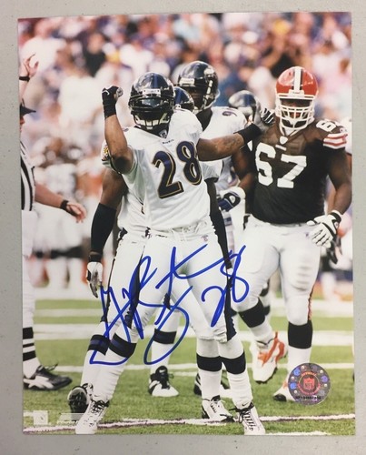 Baltimore Ravens GARY BAXTER 8 x 10 Auto Photo Signed COA | eBay