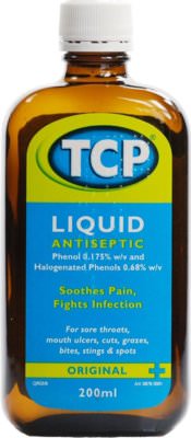TCP ANTISEPTIC LIQUID ORIGINAL 200ML 5012616170409 | eBay
