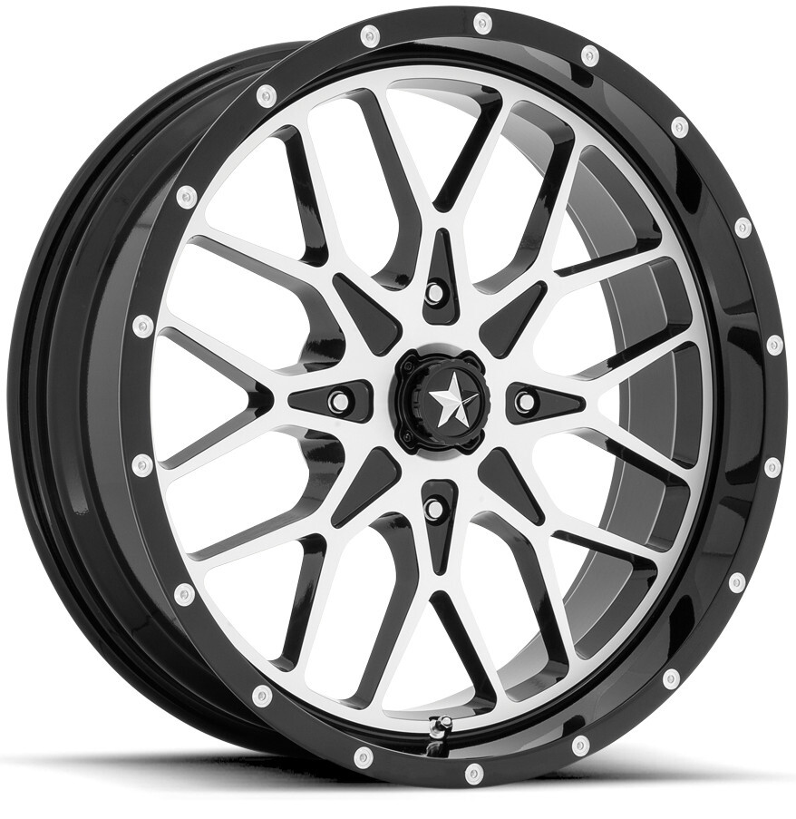 Kit 4 System 3 XT400 Tires 33x10-15 on MSA M45 Portal Machined Wheels ...