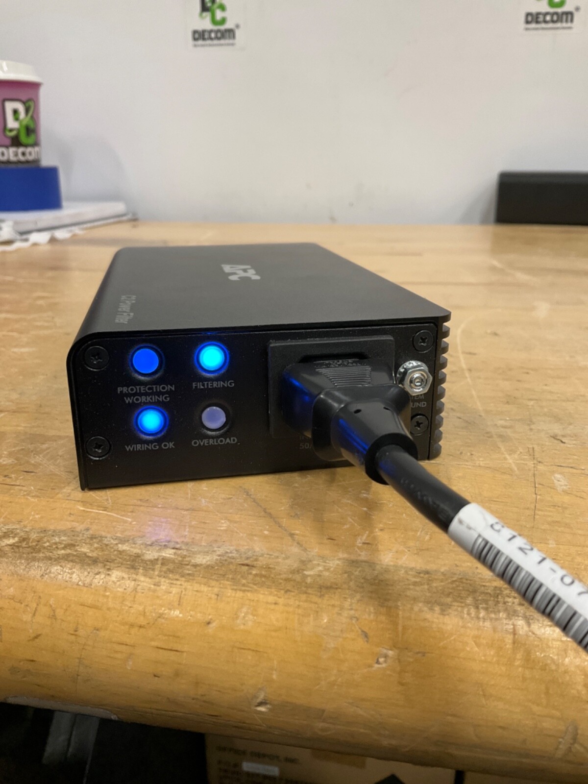 APC C2 Power Filter 2-Outlet C-Type A/V Wall Mount. | eBay