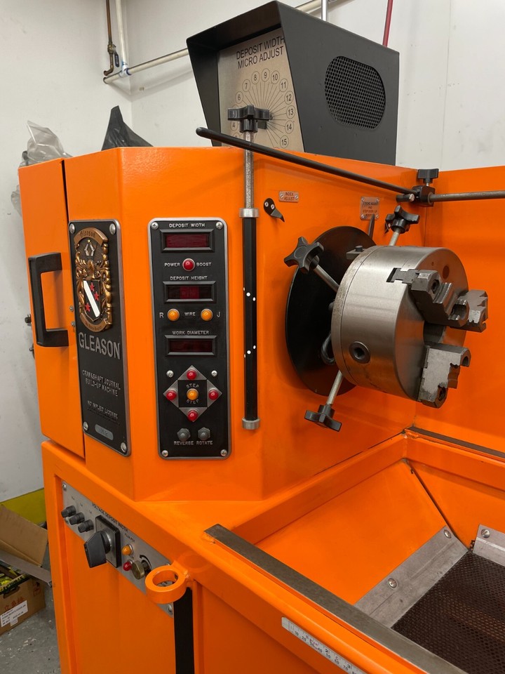 Gleason M2 Crankshaft Journal Welder and Resurface Build Up Machine | eBay