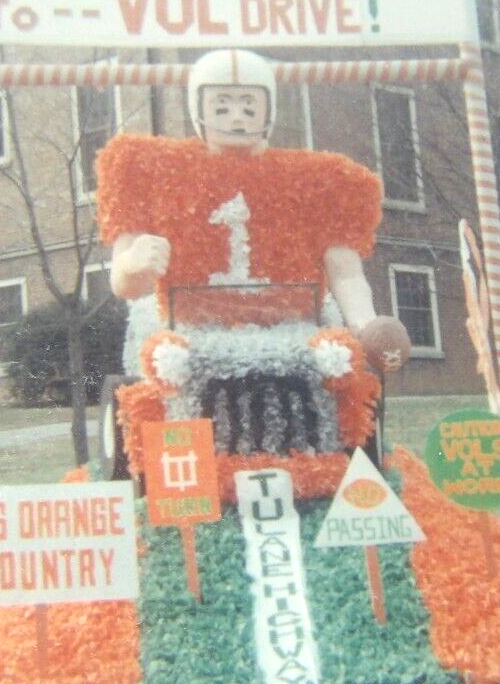 Vtg Color Photo 1967 UT Vols Tennessee Football Homecoming Game Float ...