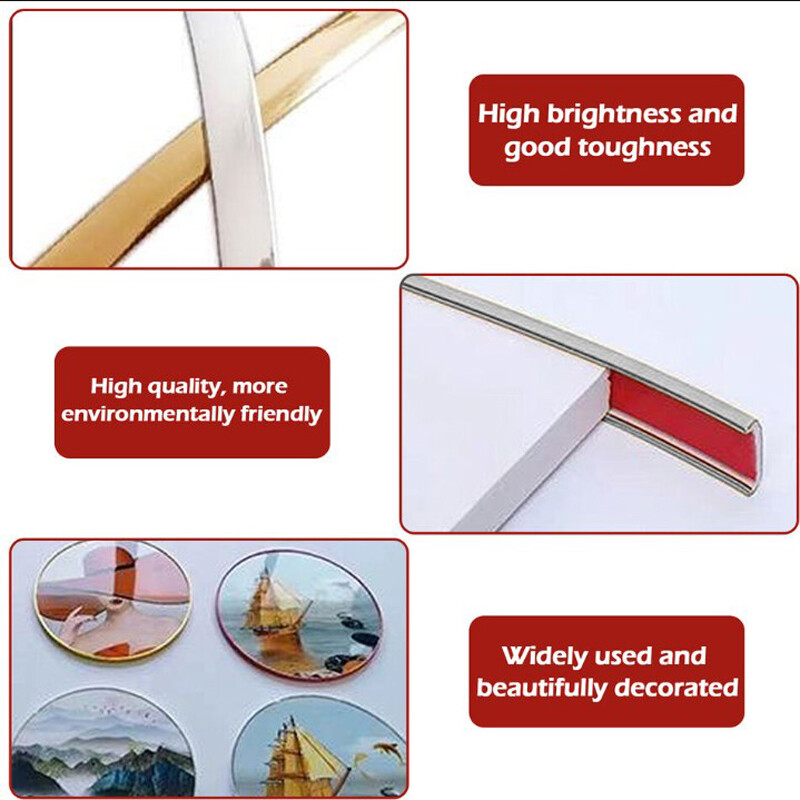 5M U-Shape Flexible Edge Banding Self Adhesive Waterproof Furniture ...
