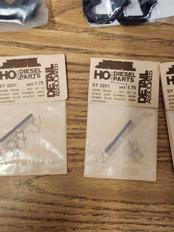 Big Lot Of HO Scale Train Parts Detail Associates Details West & More ...