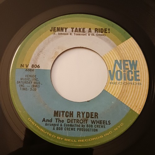 Mitch Ryder And The Detroit Wheels – Jenny Take A Ride! (N V 806) | eBay