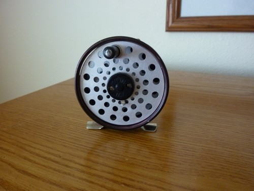 Vintage Martin Fly Fishing Reel #62 Hard to find color MAROON | eBay