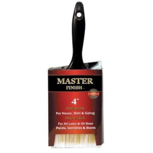 4 Premium Polyester Paint Brush for House Wall & Siding Latex & Oil ...