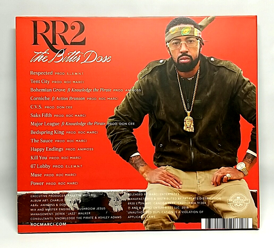 (CD) Roc Marciano ‎– RR2 - The Bitter Dose, US OG Press, FB5187, NM/NM ...