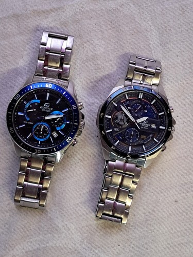 2x Edifice Casio 5490 / 5451 Herrenarmban Uhren | eBay.de