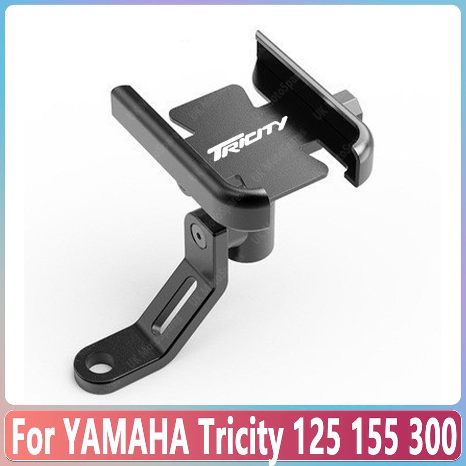 For YAMAHA Tricity 125 155 300 Motorcycle Mobile Phone Holder GPS Stand ...