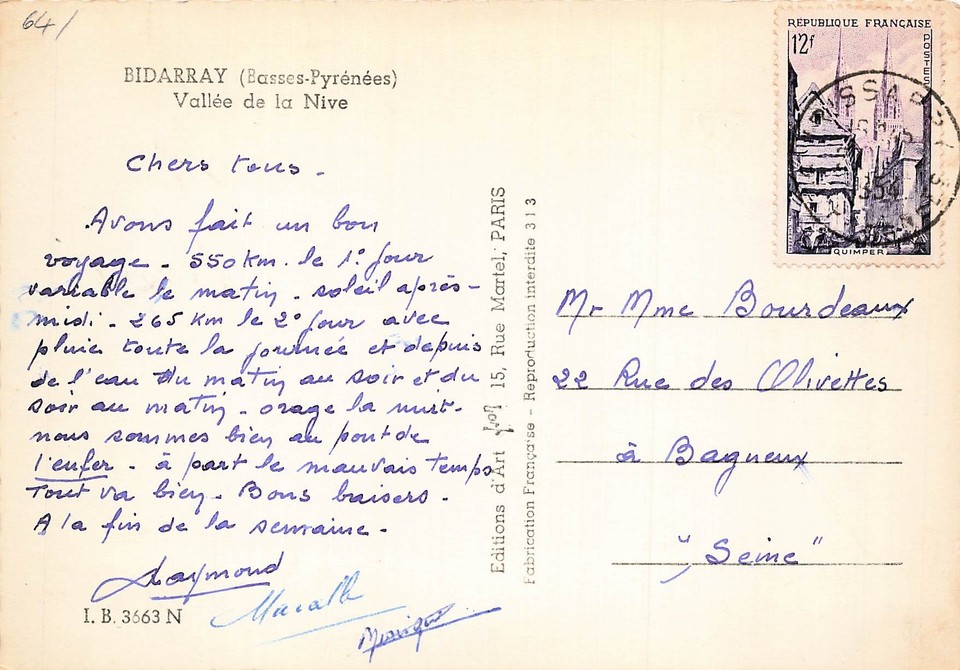 64 BIDARRAY VALLEE DE LA NIVE | eBay UK