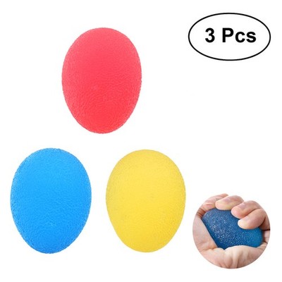 3 Pcs Squeeze Balls for Hand Therapy Strengthener Exercise Finger ...