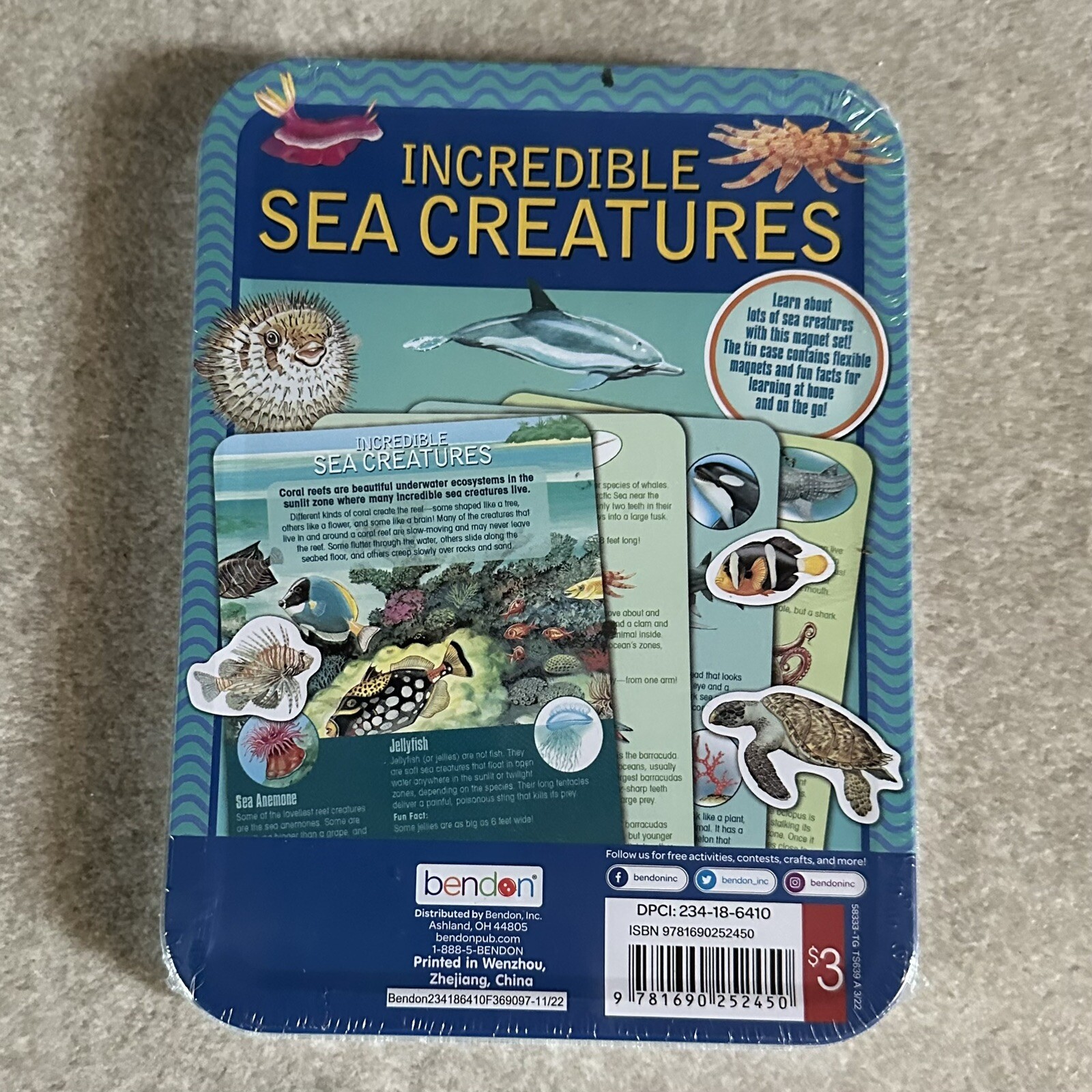 Magnetic Learning Activity Incredible Sea Creatures S.T.E.M ...