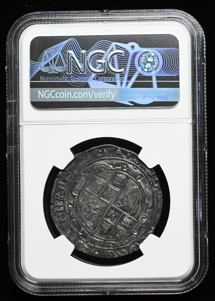 ENGLAND. Charles I, 1625-1642. Hammered Silver Halfcrown, S-2776, NGC ...
