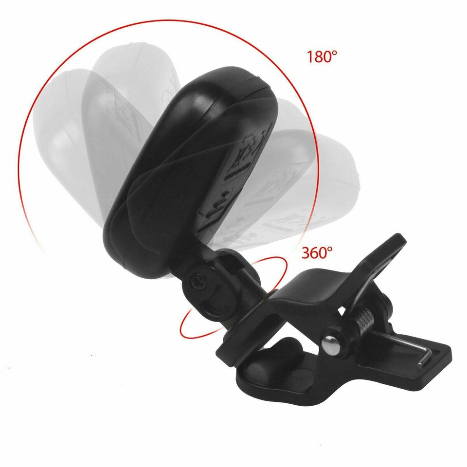 LCD Clip On Chromatic Acoustic Electric Guitar Bass Ukulele Banjo ...