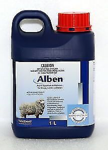 Alben Broad Spectrum Drench for Sheep Lambs and Goats 5-litre for sale ...