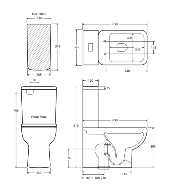 Maria Toilet Seat Gloss White | eBay