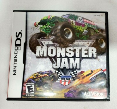 Nintendo DS Original MONSTER JAM Video Game Cartridge 100% Complete w ...