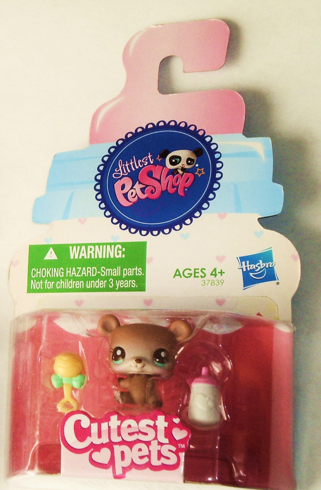 Littlest Pet Shop Brown Baby Bear Cutest Pets #2556 Retired LPS Babies ...