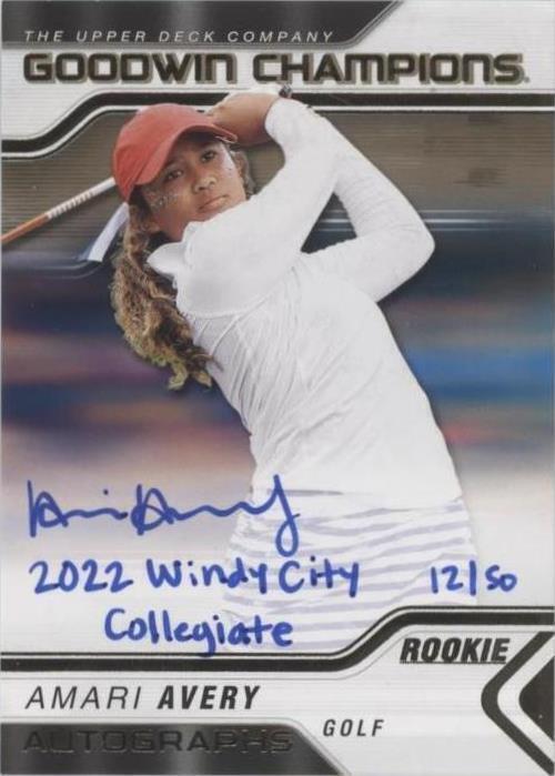 2023 Upper Deck Goodwin Champions - Autographs Amari Avery #A-AV ...