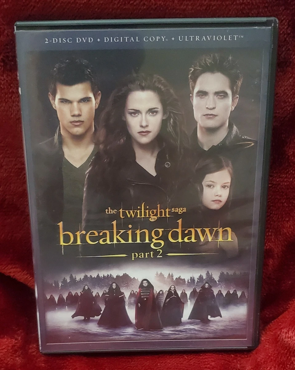 Twilight Breaking Dawn Part 2 Dvd Cover