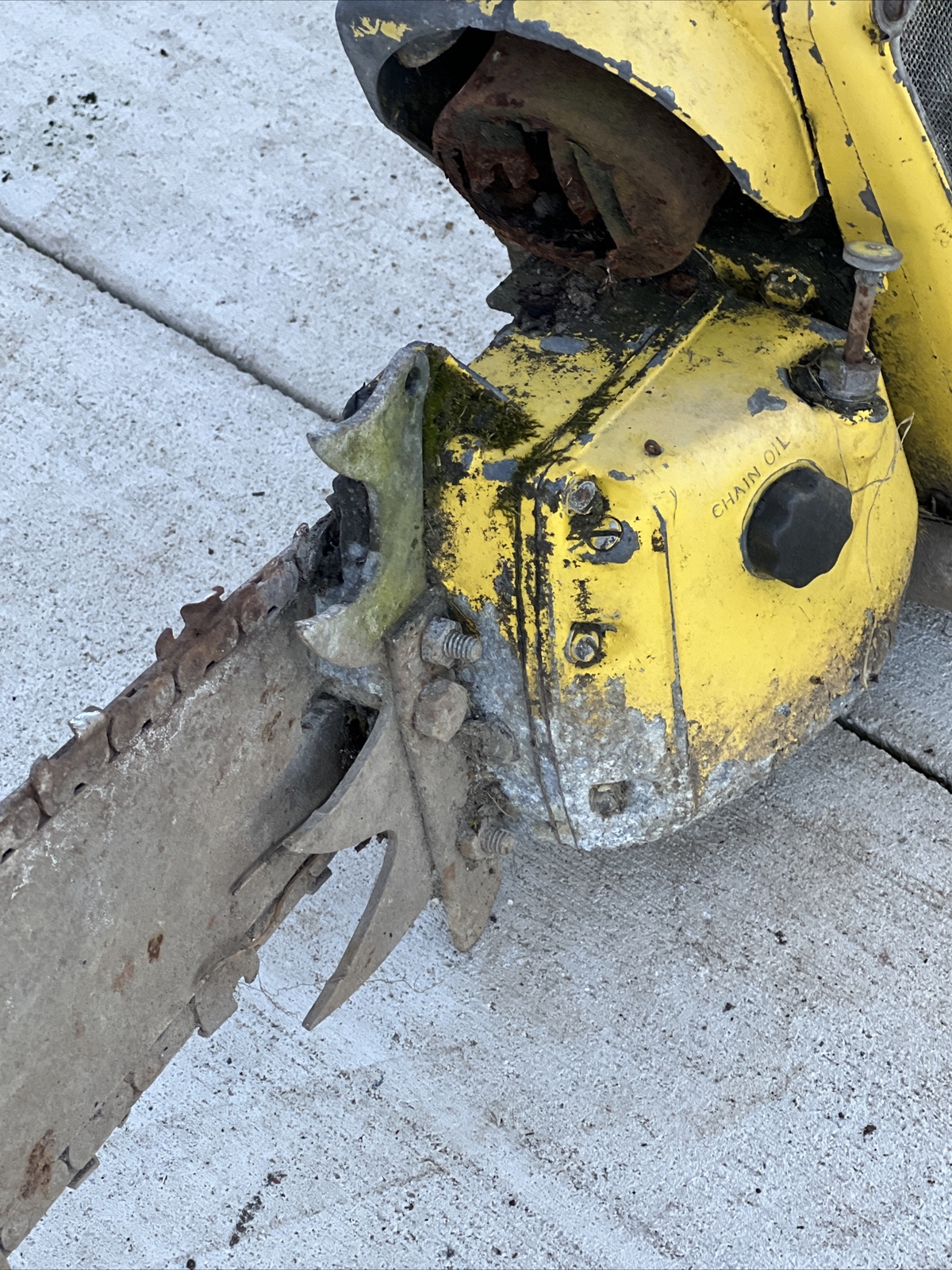 Vintage McCulloch 35 Chainsaw Chain Saw with Bar /Chain | eBay