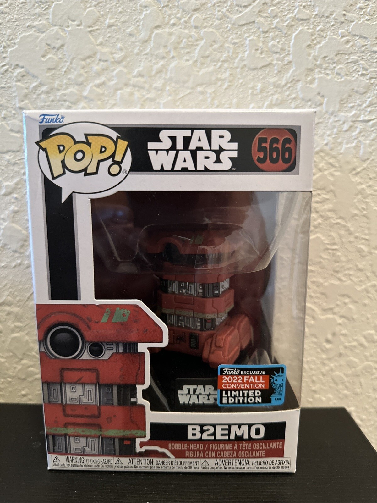 Funko Pop! B2EMO #566 - 2022 Fall Convention Exclusive - Star Wars ...