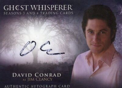 Ghost Whisperer Seasons 3 & 4 David Conrad as Jim Clancy Autograph Card ...