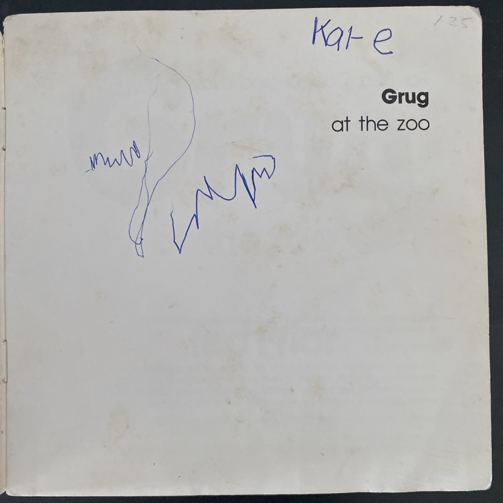 Grug at the Zoo by Ted Prior (Paperback, 1985) Vintage | eBay Australia