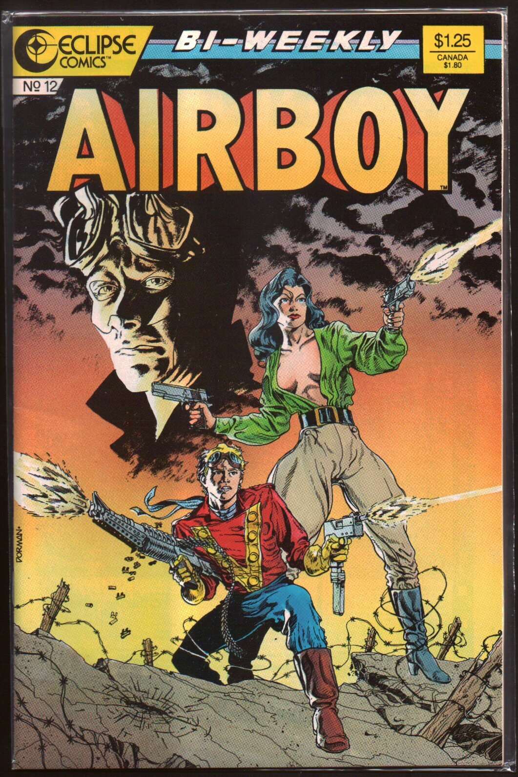 Airboy #5-20 VF/NM 9.0+ 1986-1987 Eclipse Comics Back Issues Buck ...
