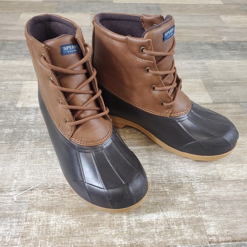 Sperry Port Boots Kids Sz 5 Waterproof Duck Boot | eBay