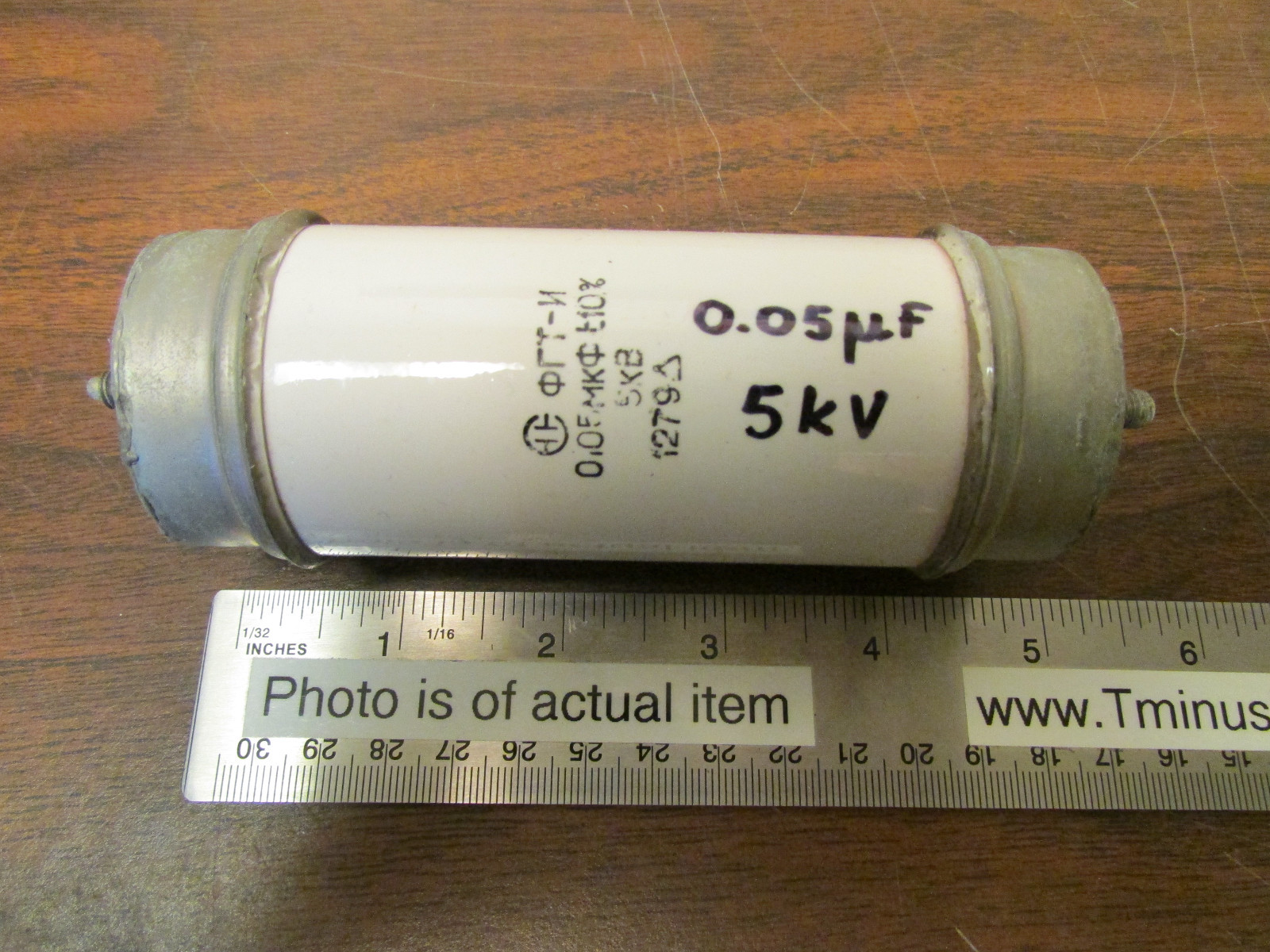 High Voltage Capacitor Axial 0.05uF 5kV Russian | eBay Australia