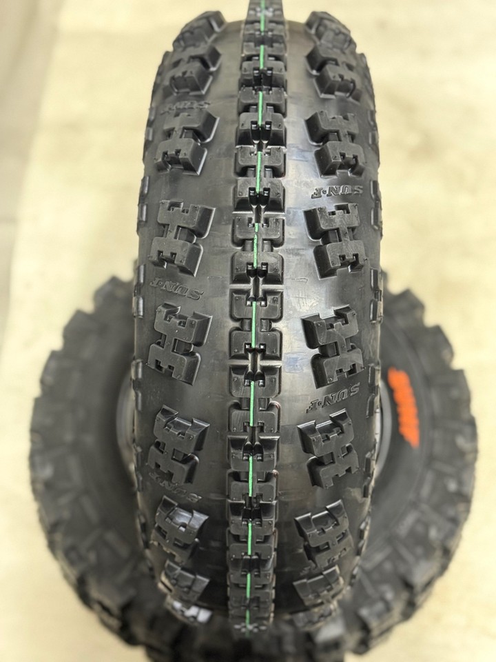 ITP SS 112 10" Rims Sunf A027 Tires Honda TRX 450R 400EX 250R 250X ...