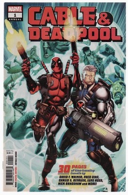 2018 One Shot Cable & Deadpool Annual 1 First Printing Marvel Comics ...