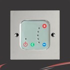 Thermostatic Wall Controller Chrome for use with Electric Heating ...