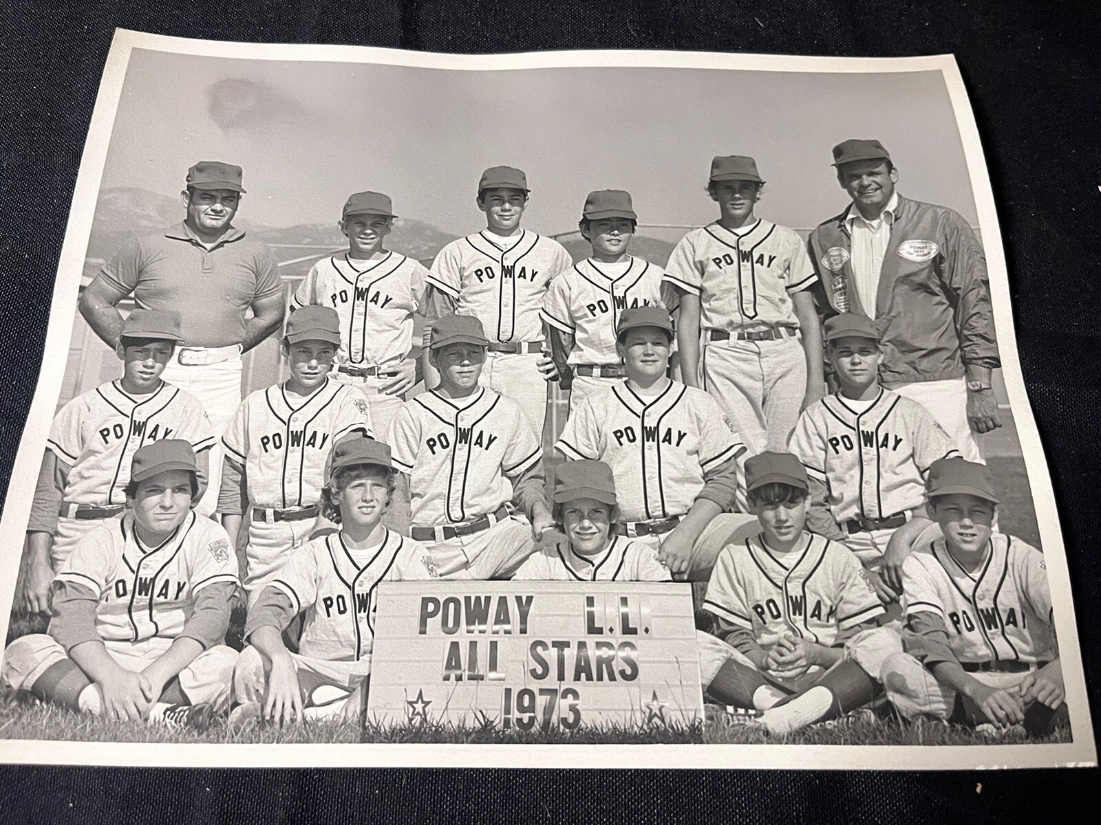 1973 POWAY CALIFORNIA Baseball Team Photo L.l. All Stars | eBay