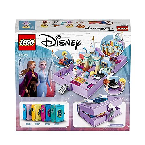 LEGO Disney Frozen Anna and Elsa’s Storybook Adventures 43175 Toy Block ...