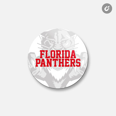 Florida Panthers NHL | 4'' X 4'' Round Decorative Magnet | eBay