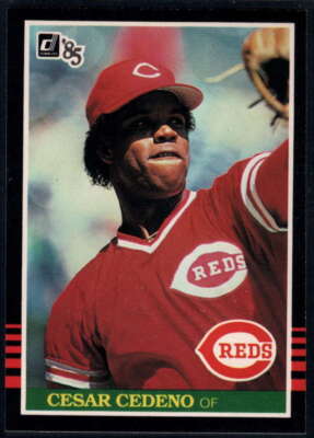 1985 Donruss #447 Cesar Cedeno NM-MT Reds | eBay