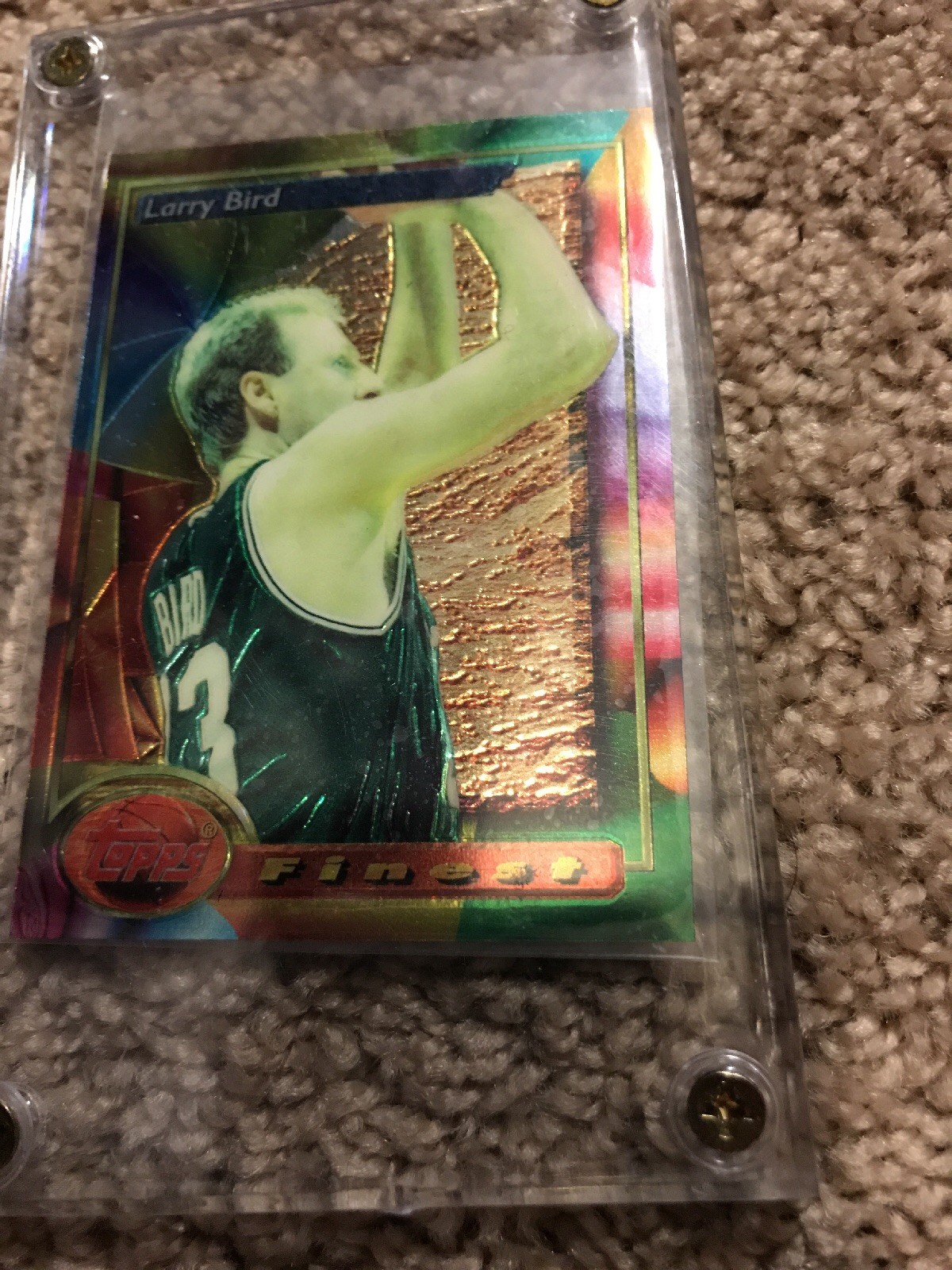 Larry Bird Topps Finest 1994 Card | eBay