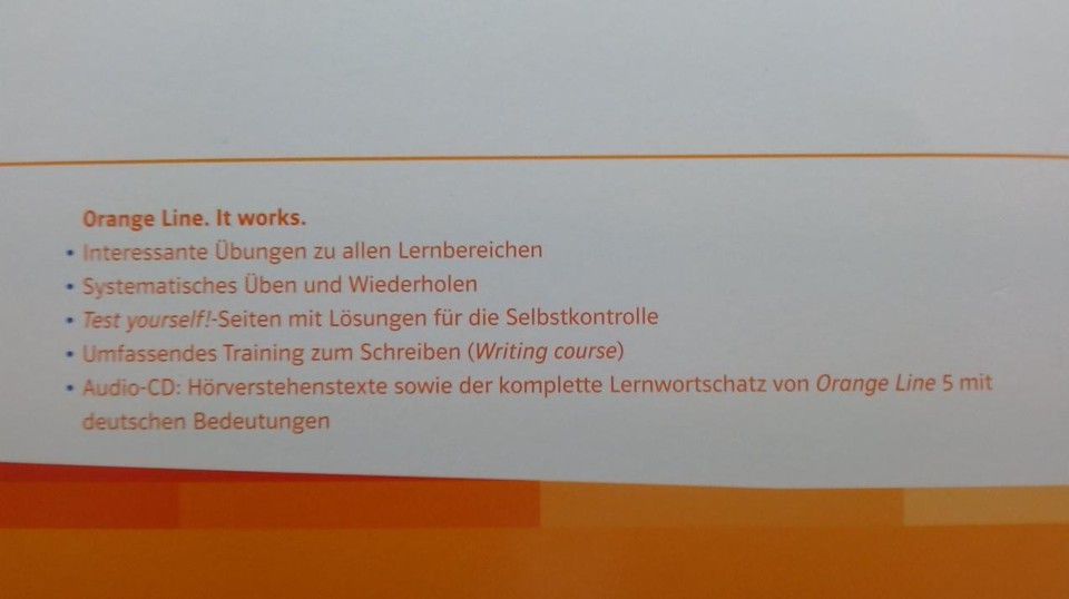 Orange Line 5 Workbook mit Lösungen | eBay