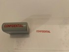 Confidential Stamp Red Needs Ink Pad. | eBay