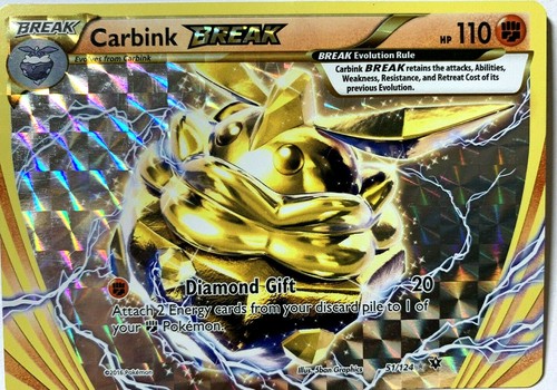CARBINK BREAK - Fates Collide - 51/124 - Ultra Rare - Holo - Pokemon ...