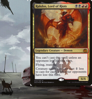 Rakdos, Lord of Riots Commander Deck RAKDOS EDH MTG Magic Ready-to-Play ...
