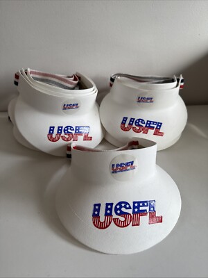 Vintage Lot USFL Visors - 1980s - United States Football League - 10 ...