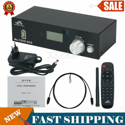 Audio Decoder DAC USB Sound Card Bluetooth Receiver 5.1CH Digital Audio ...