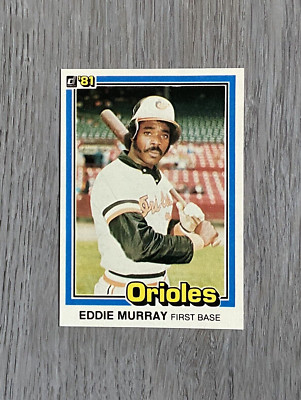 1981 MLB Donruss Baseball | Eddie Murray | #112 | Baltimore Orioles | eBay