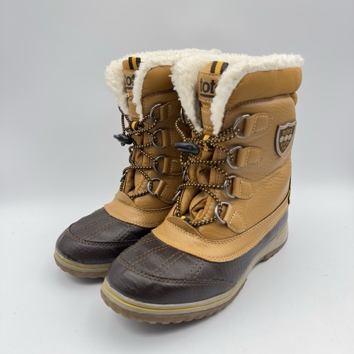 Totes Winter Fun Morris Waterproof Fleece Insulated Winter Boots Tan ...